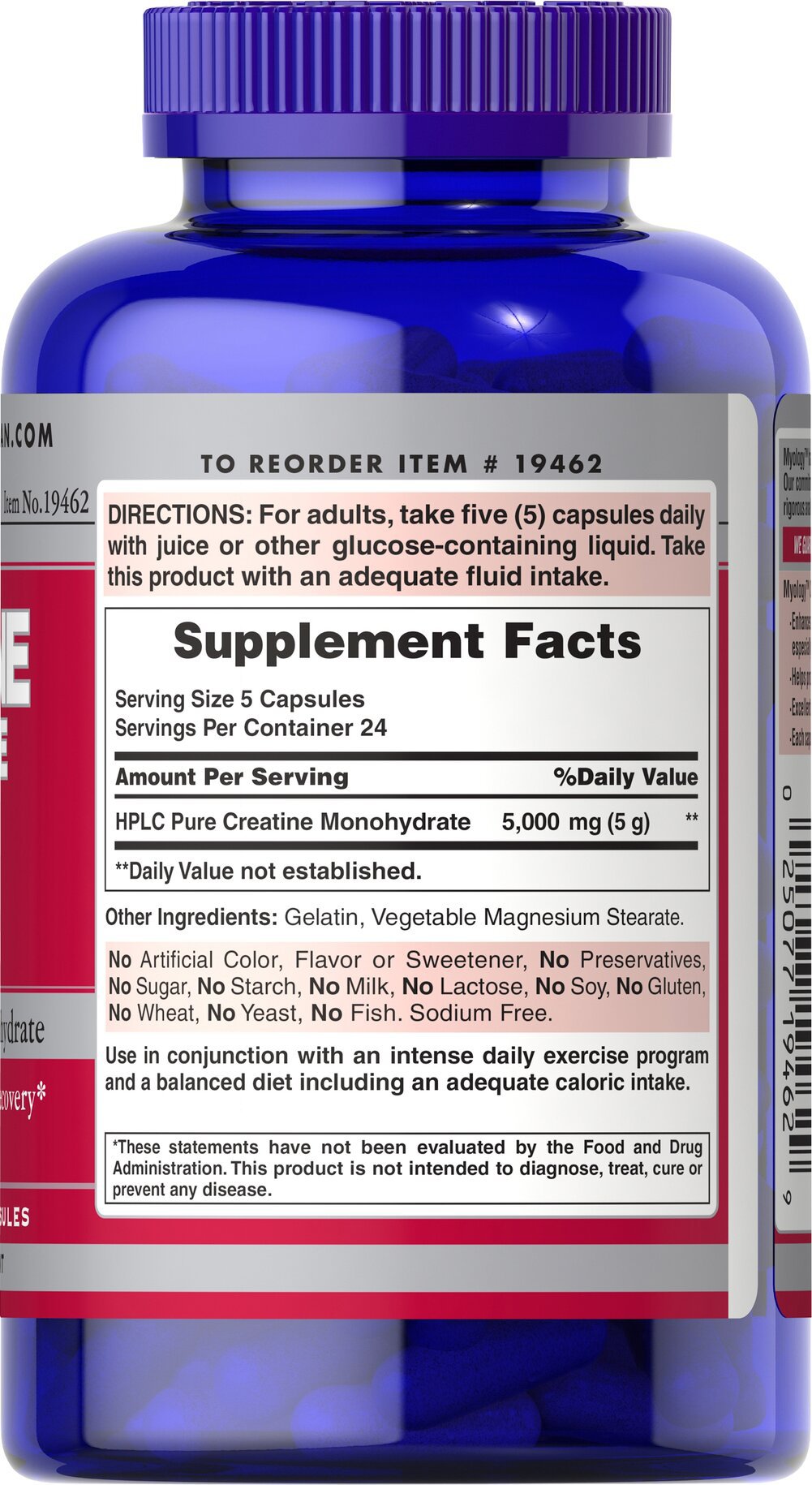 Myology Creatine Extreme 1000 mg by 120 capsules - Maxhub Pharmacy