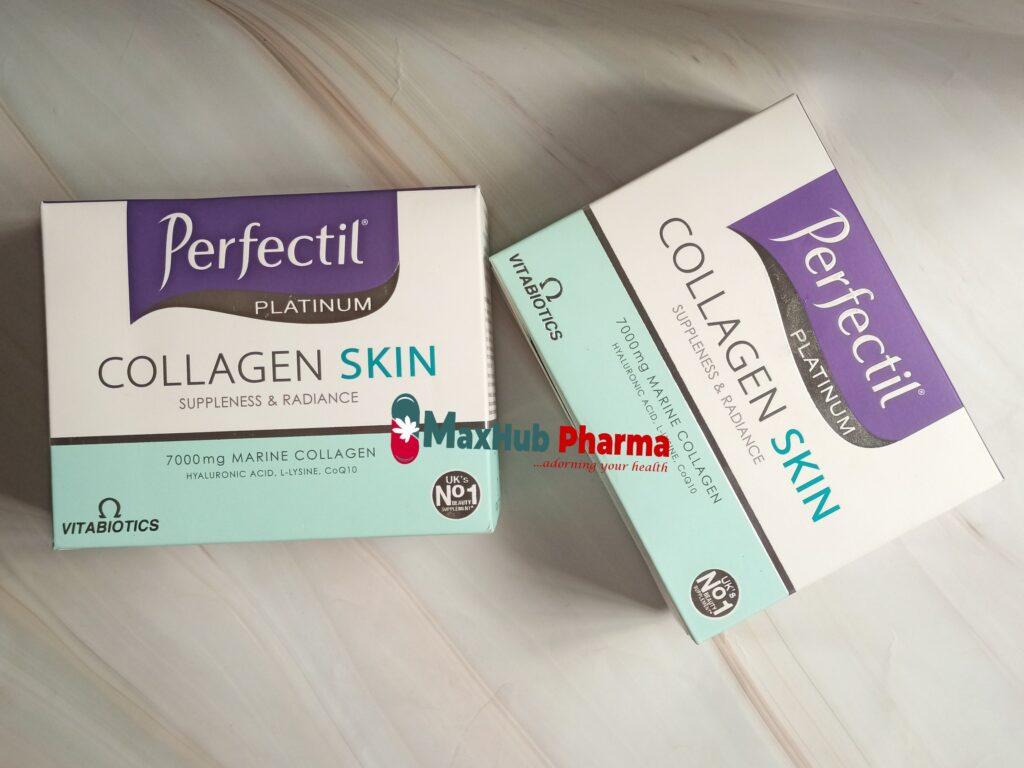 Perfectil Platinum Collagen Skin Drink 50ml by 10 bottles - Maxhub Pharmacy