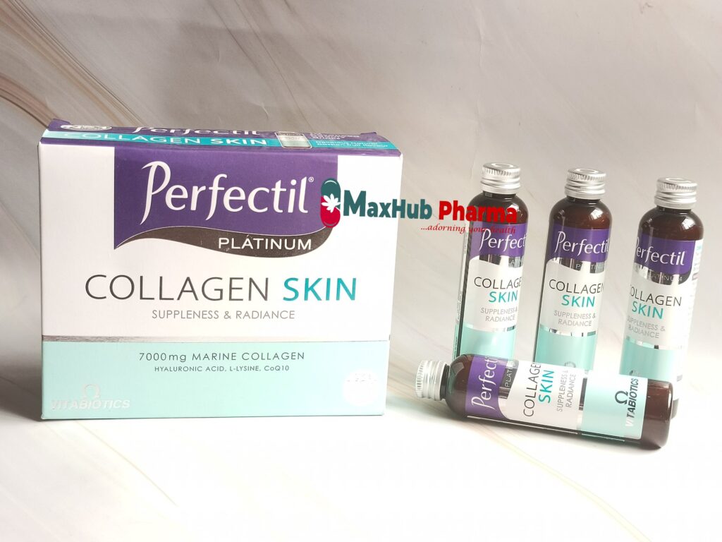 Perfectil Platinum Collagen Skin Drink 50ml by 10 bottles - Maxhub Pharmacy